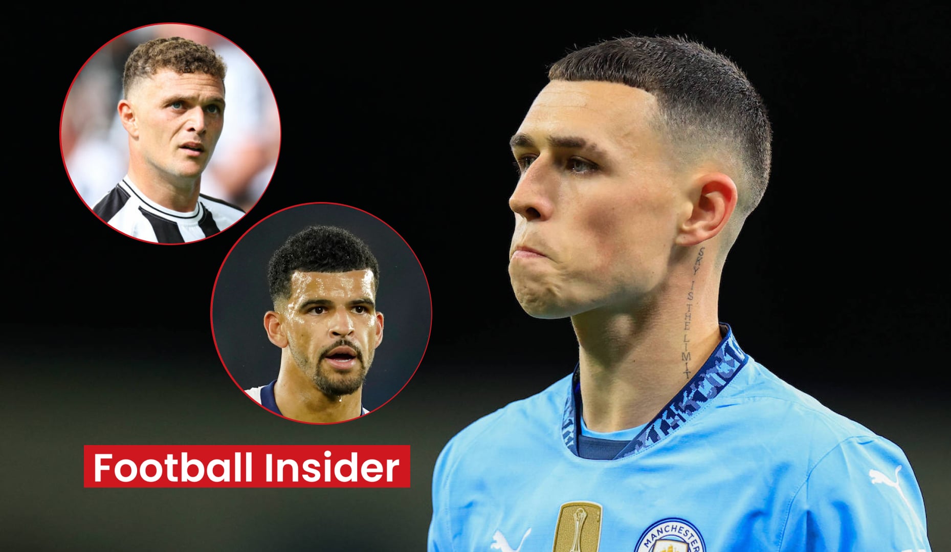 Kieran Trippier and Dom Solanke respond to Phil Foden's Man City goodbye