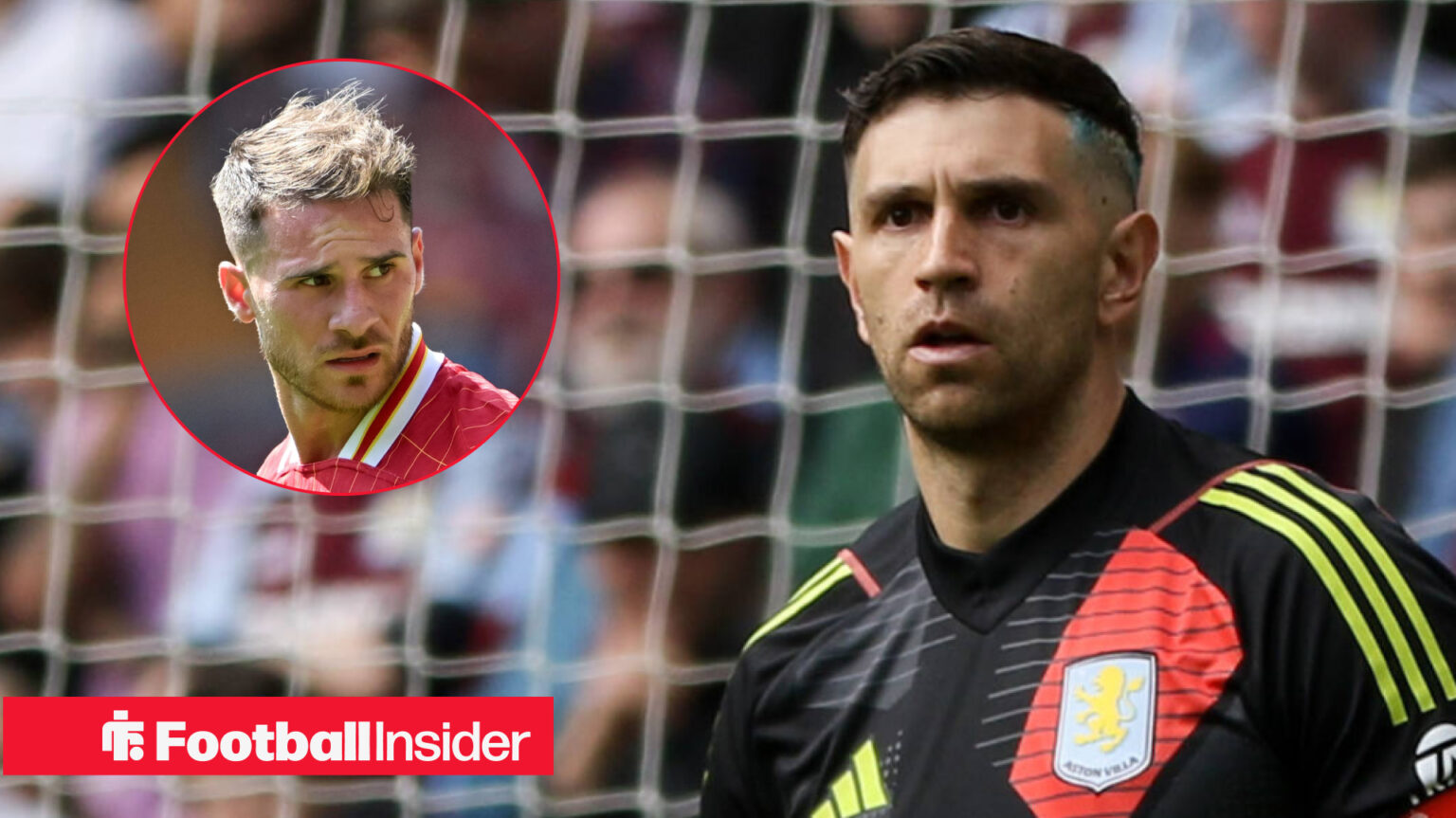 Alexis Mac Allister reacts to Emi Martinez after 'Aston Villa transfer ...