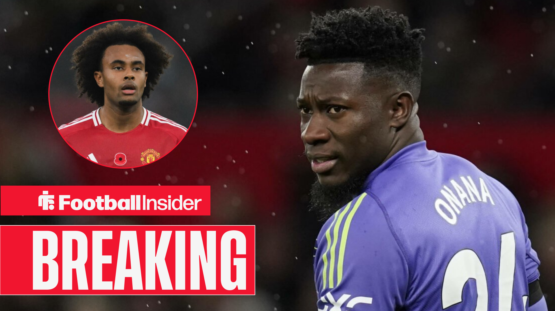 Joshua Zirkzee reacts to Andre Onana's announcement amid Man United exit links