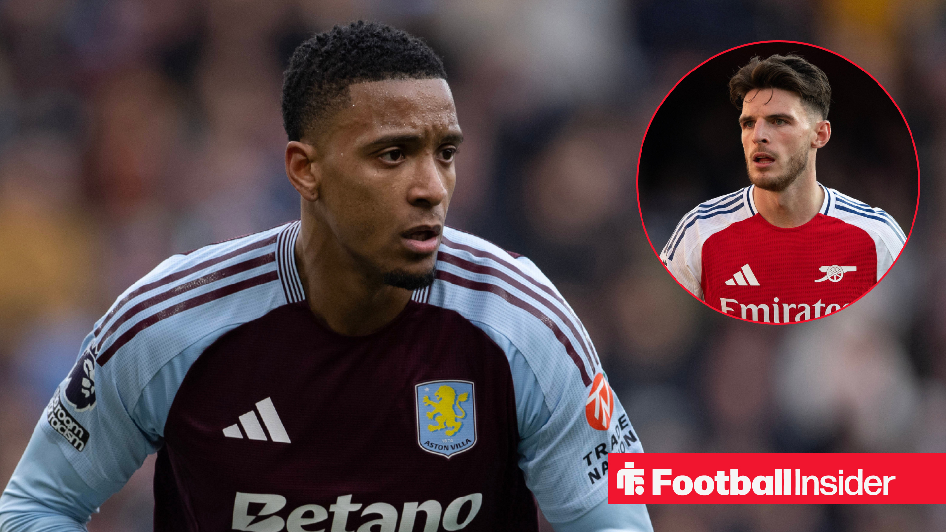 Declan Rice and Cole Palmer respond to Aston Villa star Ezri Konsa's ...