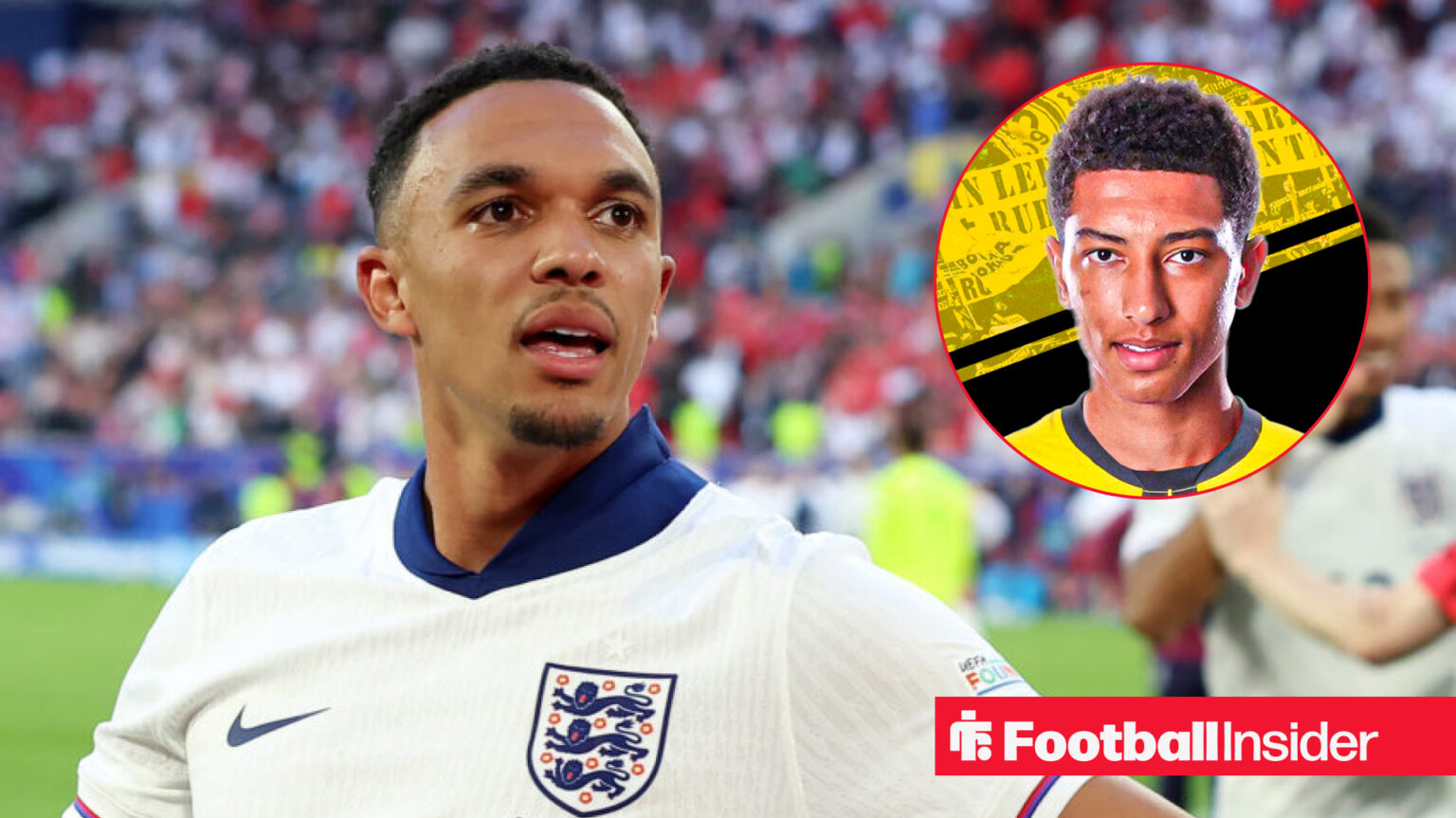 Alexander-Arnold and Aaron Ramsey react to Jobe Bellingham's ...