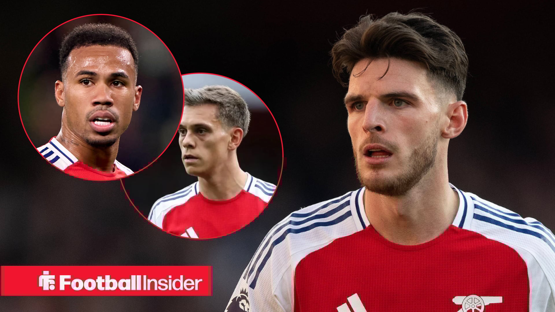 Gabriel Magalhaes and Leandro Trossard react to 'jaw-dropping' Declan ...