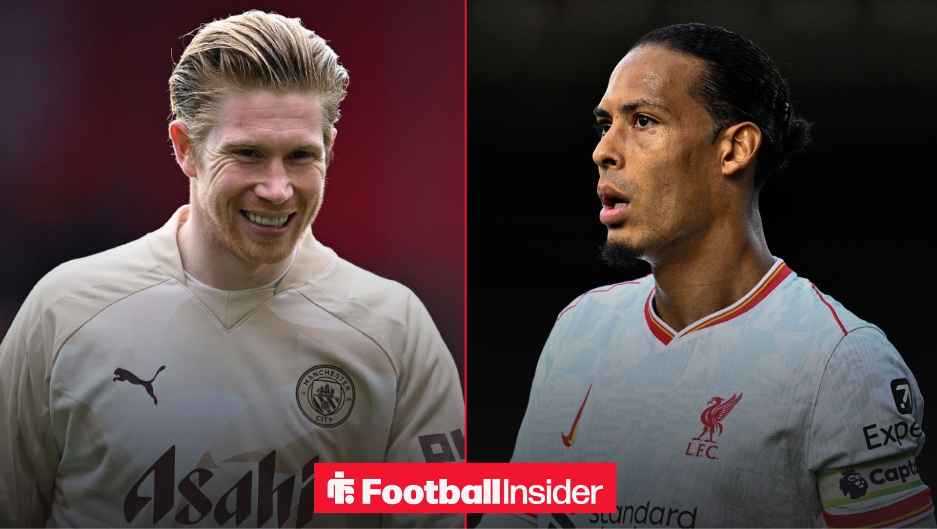 De Bruyne sends message to 'nicest legend in football' after Van Dijk link-up