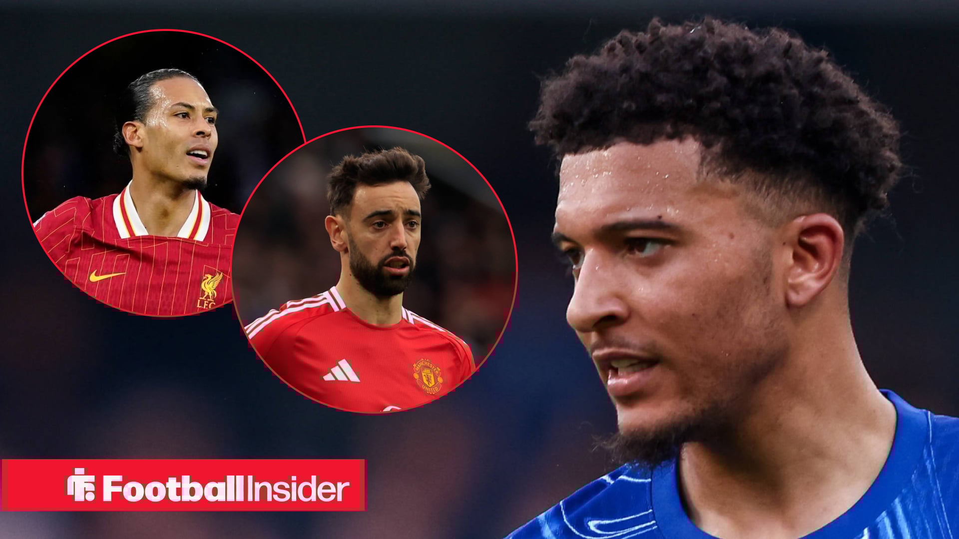 Bruno Fernandes, Virgil van Dijk react as Jadon Sancho speaks out over Chelsea exit