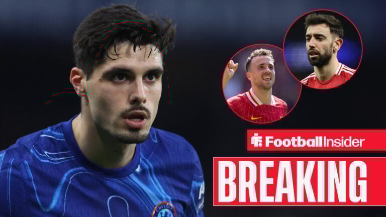 Bruno Fernandes and Diogo Jota react to Chelsea star Pedro Neto's message