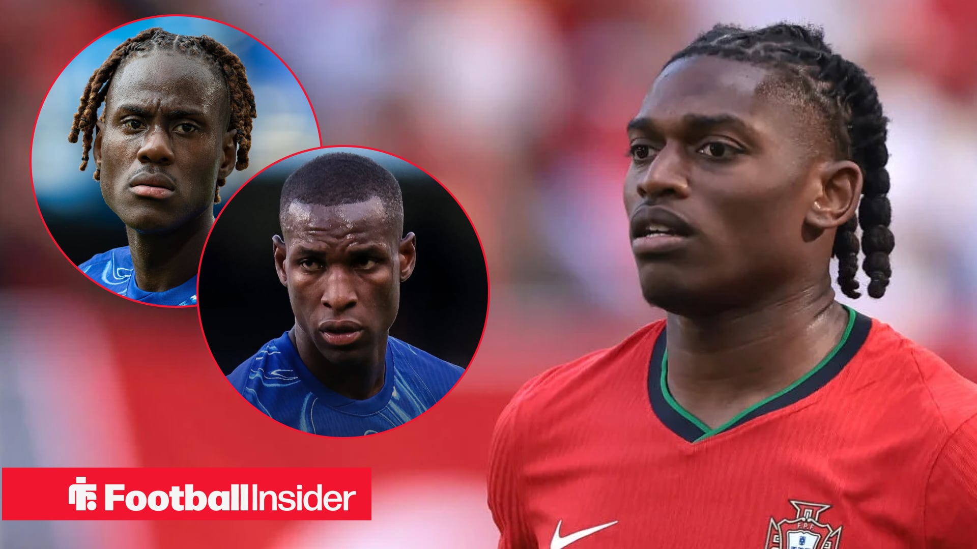 Nico Jackson and Trevoh Chalobah react to Rafael Leao's post amid 'Chelsea boost'