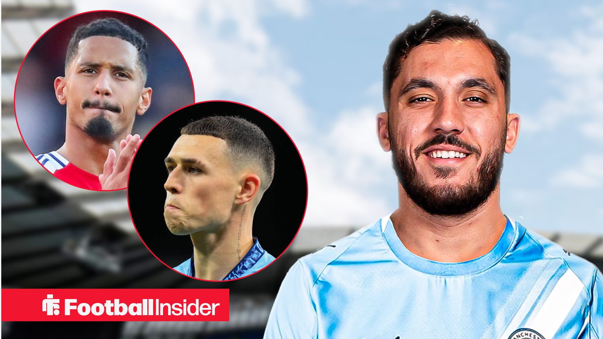 William Saliba and Lucas Digne react to Rayan Cherki's passionate Man ...