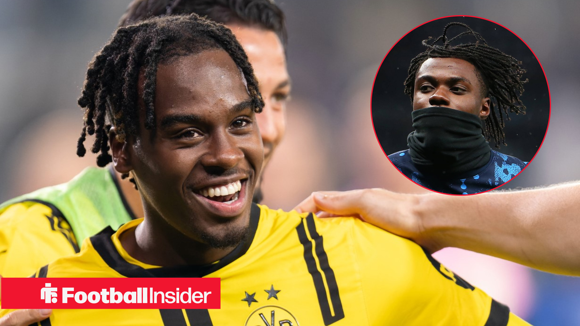 Jamie Gittens reacts to Romeo Lavia after major Chelsea transfer update