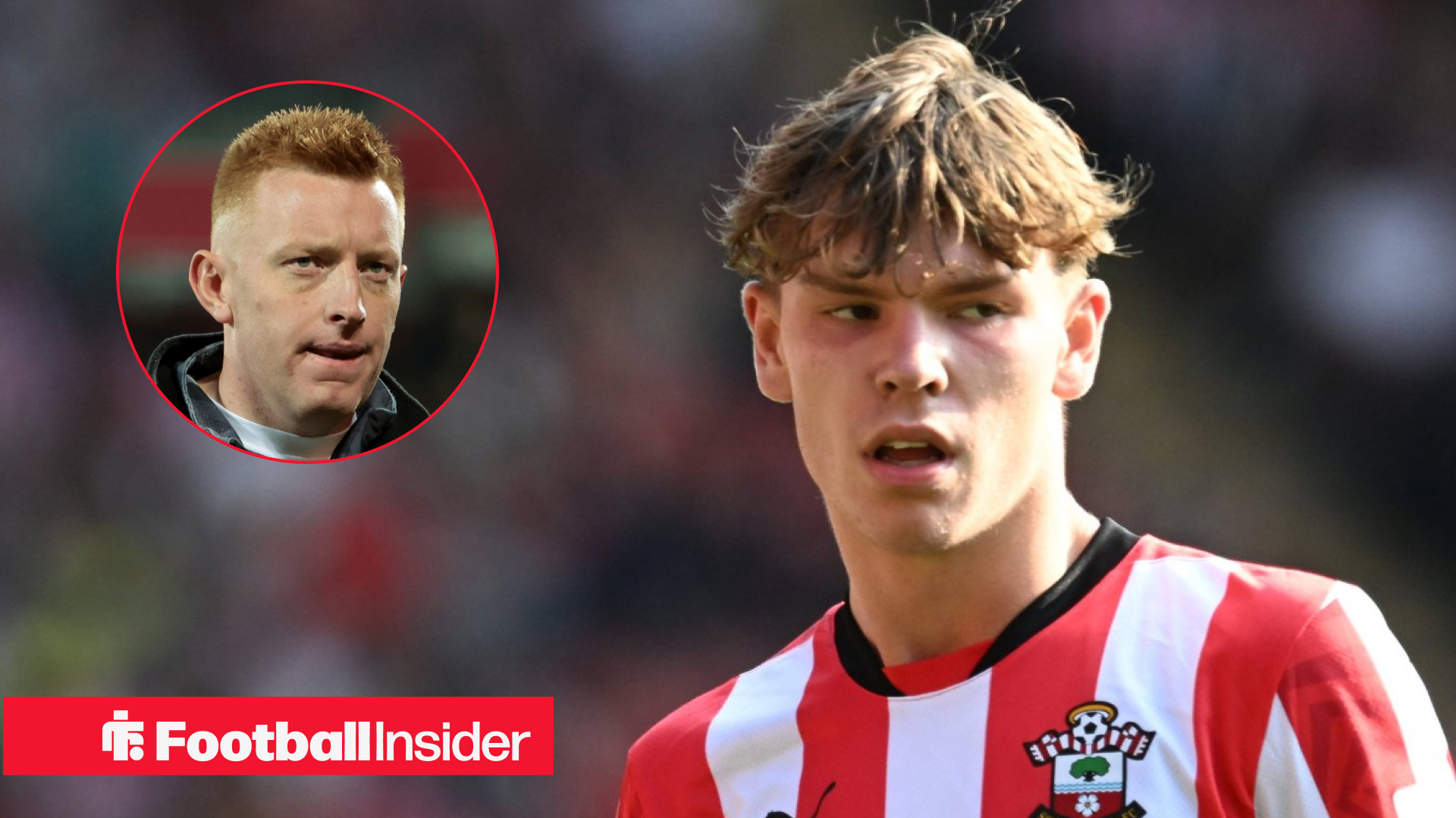 Tyler Dibling reacts after emotional Southampton exit announcement