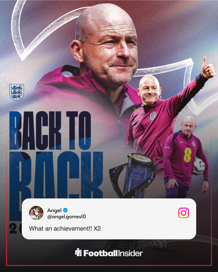 Angel Gomes posts Lee Carsley message after England Under-21s masterclass