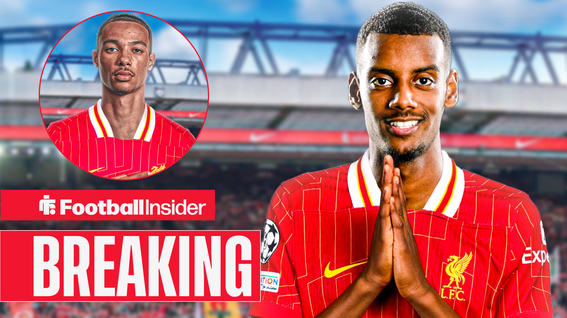 'Isak to Liverpool update as Ekitike agrees Anfield move'