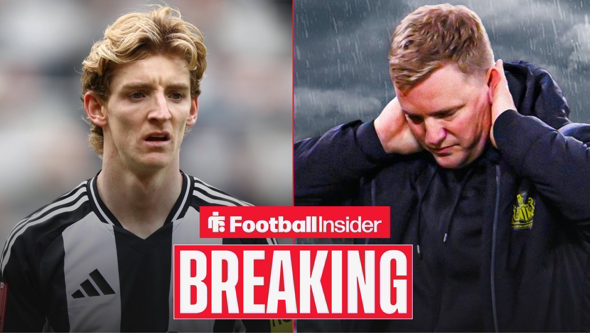 Anthony Gordon sends emotional message after confirmed Newcastle exit