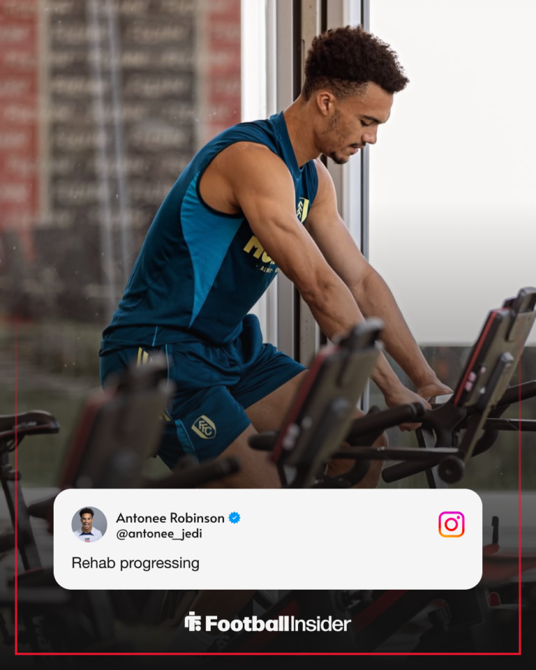 Antonee Robinson shares fitness update to Fulham fans in new message