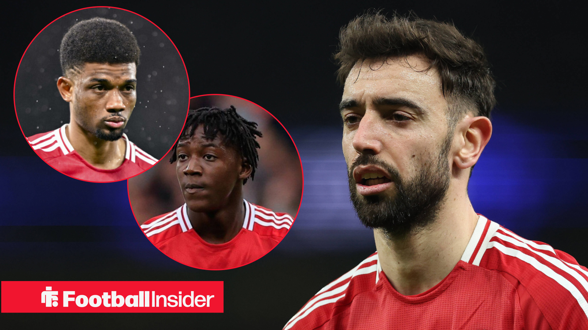 Bruno Fernandes, Kobbie Mainoo and Amad Diallo respond after deal agreed