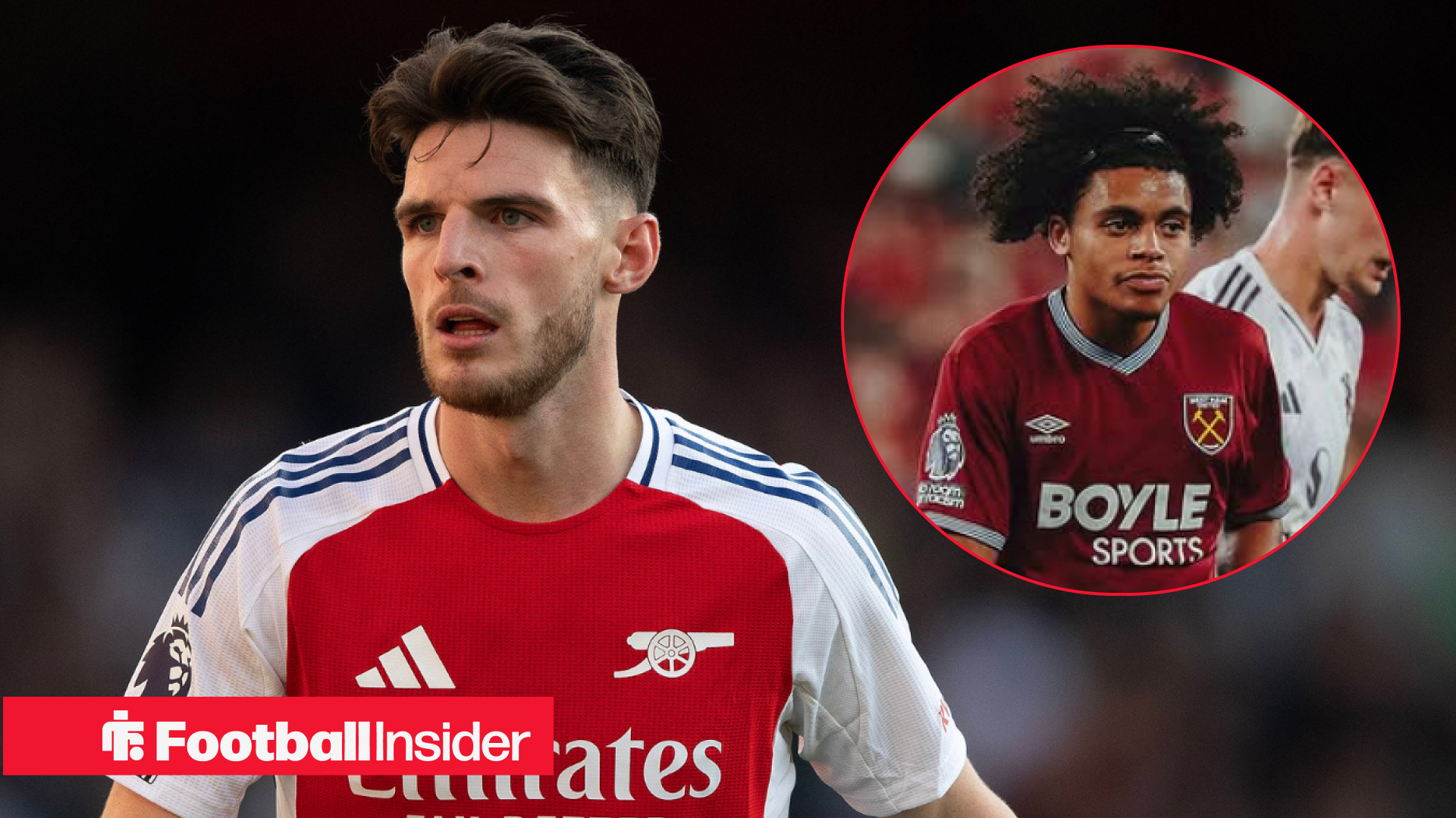 Declan Rice and Anton Ferdinand respond to Preston Fearon's West Ham debut