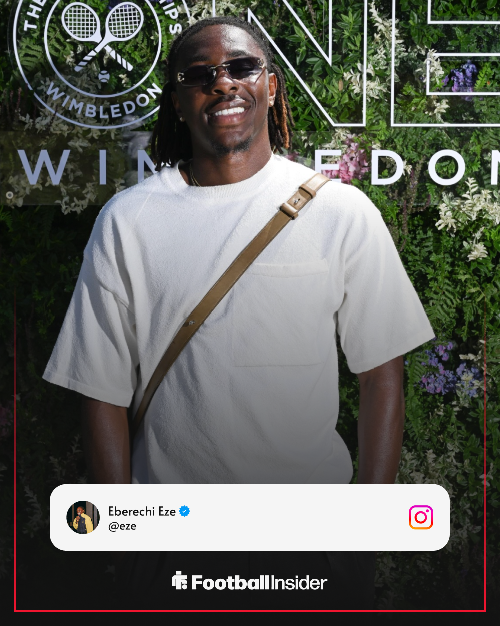 Eberechi Eze posts message on his whereabouts after Arsenal transfer reveal