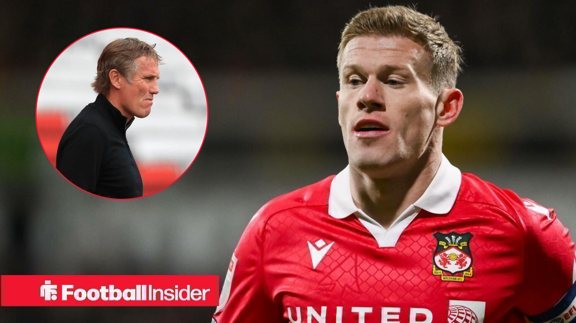 James McClean reacts as Wrexham announce new signing