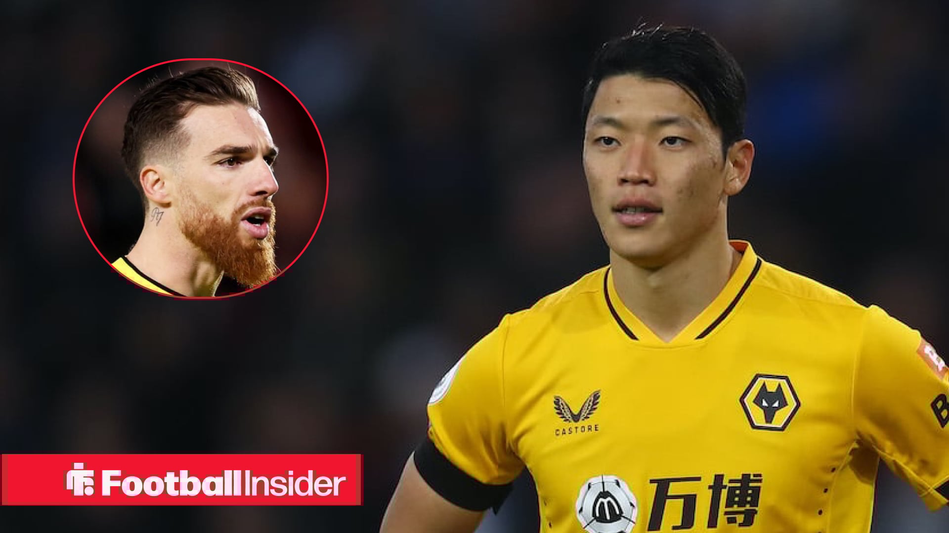 Wolves' Jose Sa reacts to Hwang Hee-chan amid exit whispers