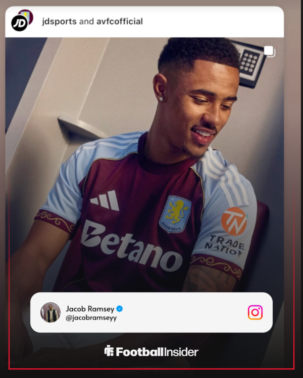 Lucas Digne responds to Jacob Ramsey's message as Aston Villa exit beckons