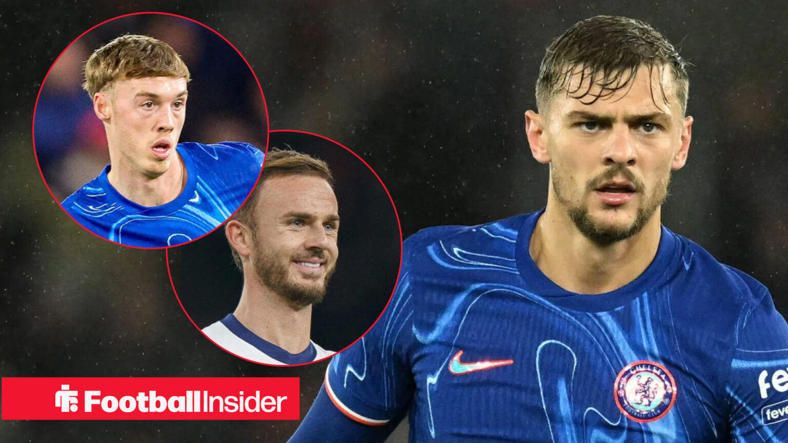 Cole Palmer and James Maddison react to Dewsbury-Hall's emotional ...