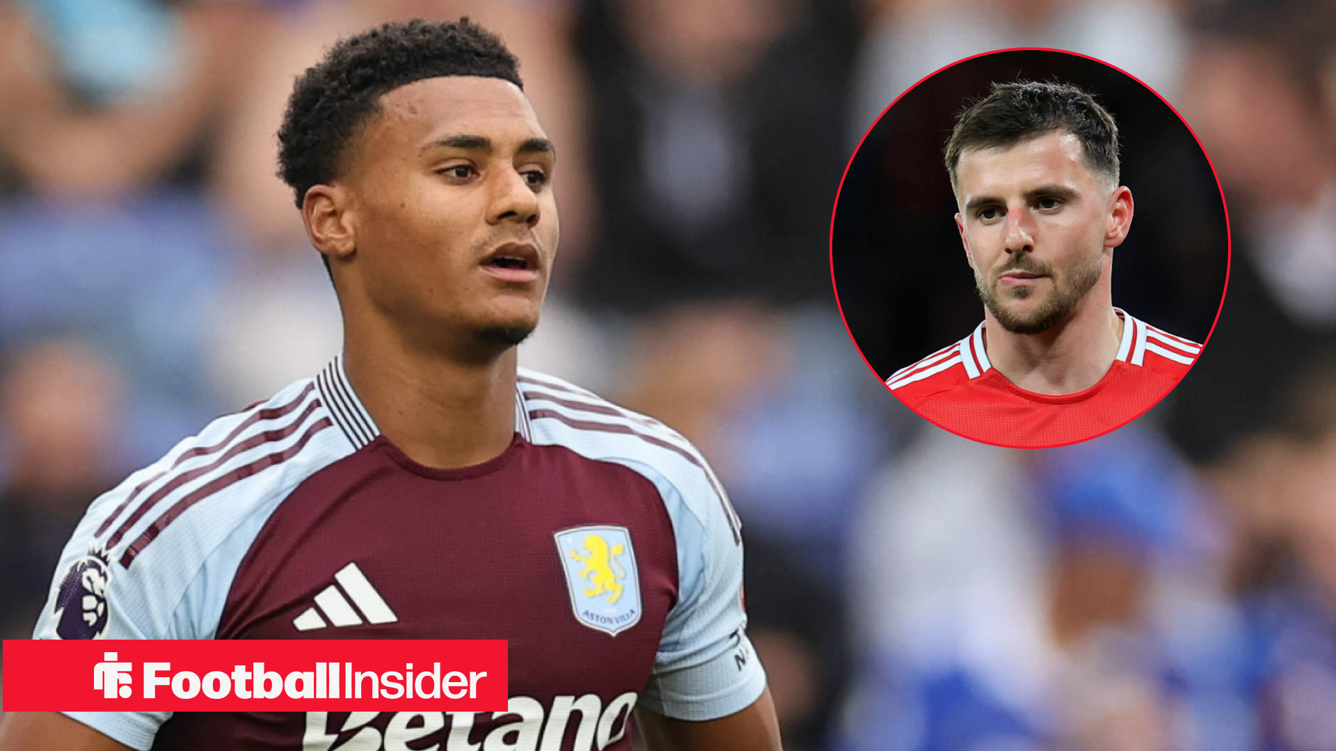 Ollie Watkins reacts to Mason Mount's message in Man United transfer hint
