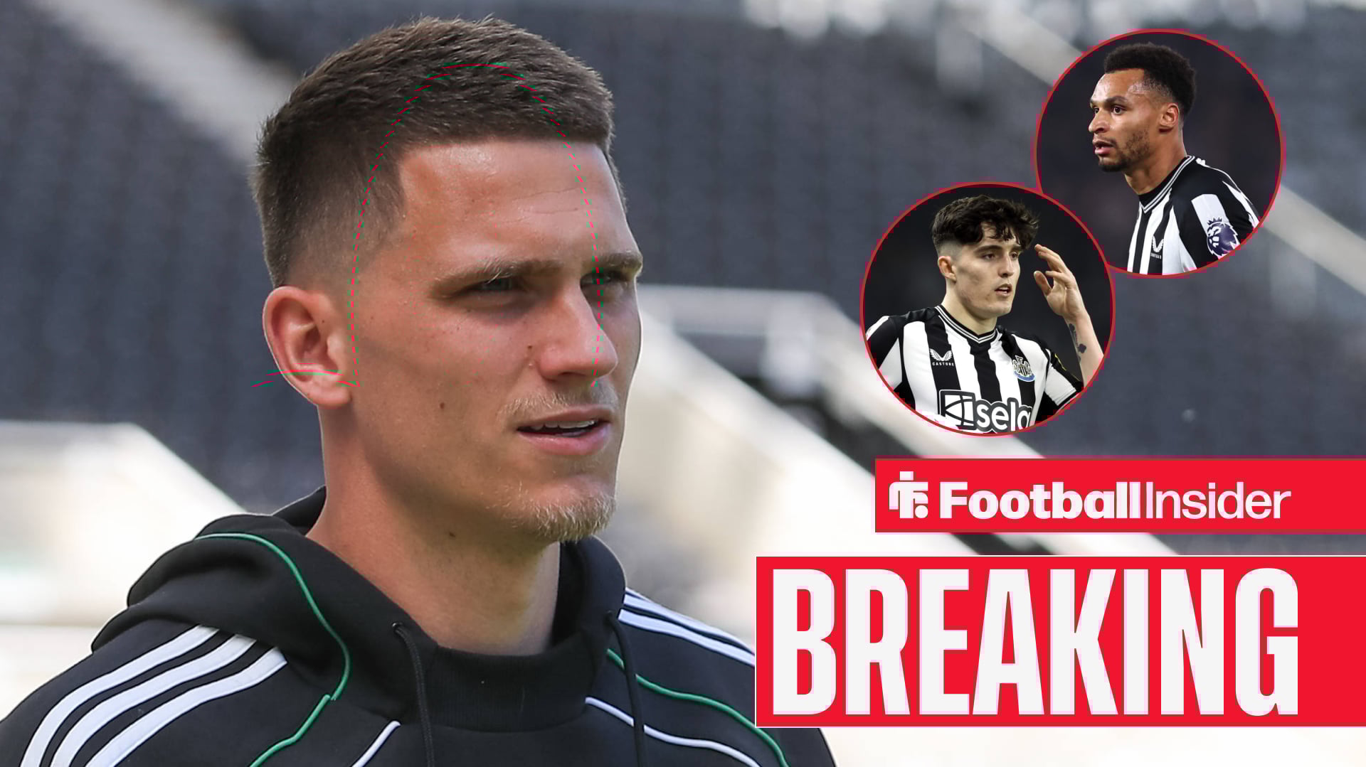 Jacob Murphy, Tino Livramento react to Sven Botman after Newcastle injury update