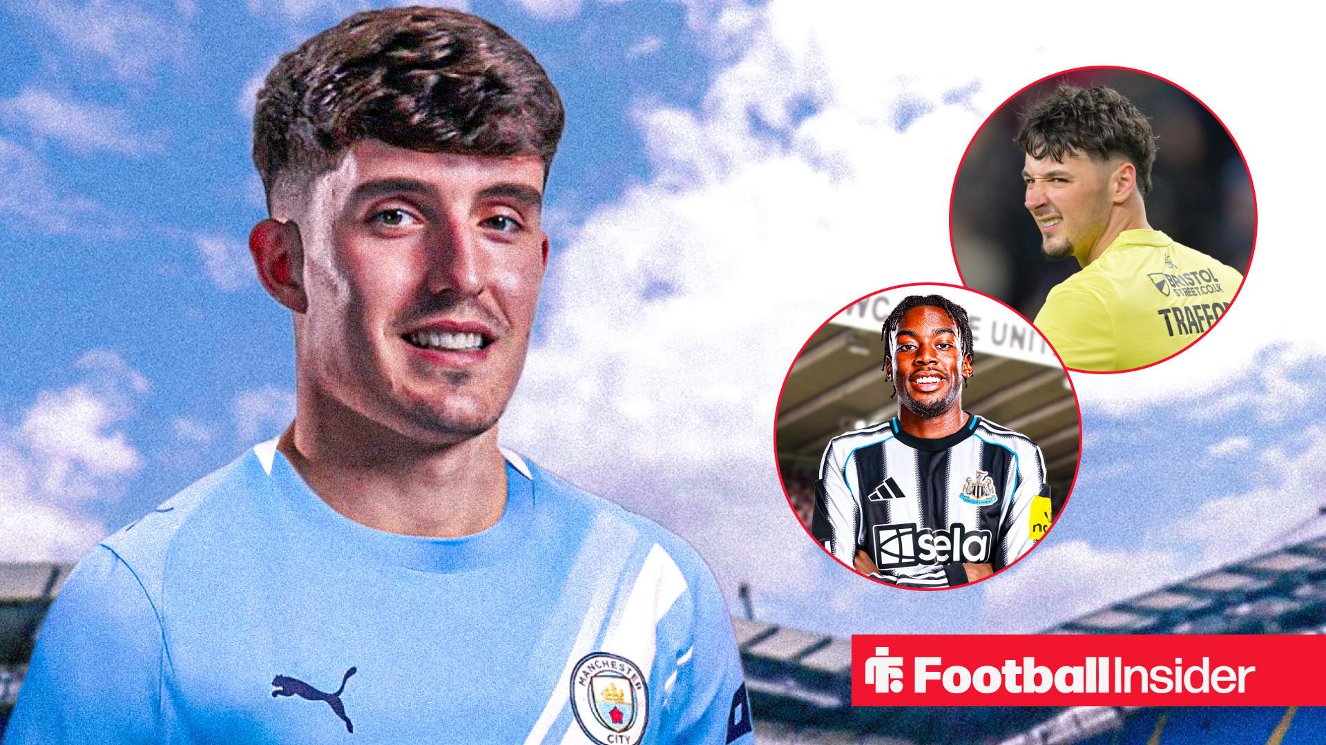 Anthony Elanga and James Trafford react to Tino Livramento amid Man ...