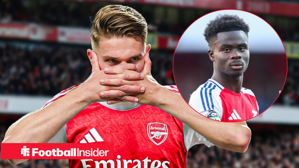 Bukayo Saka and Delcan Rice respond to Viktor Gyokeres reveal at Arsenal