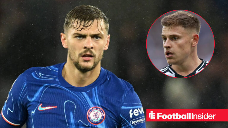 Harvey Barnes responds to Dewsbury-Hall's gloating Chelsea message