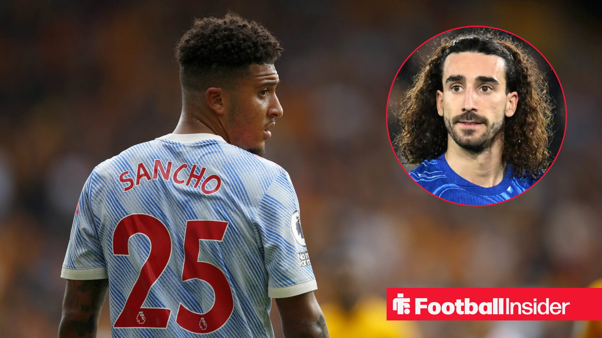 Jadon Sancho sends message to Chelsea 'brother' with Man United career ...