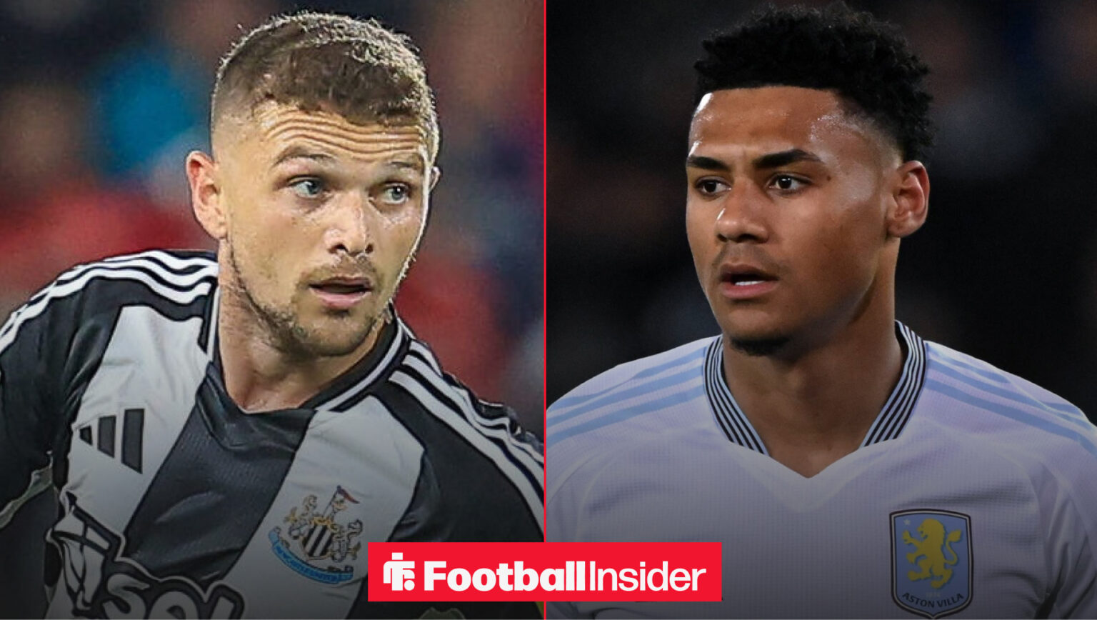 Kieran Trippier reacts to Ollie Watkins' message as Newcastle line up '£100m transfer'