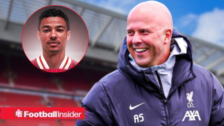 Hugo Ekitike reacts excitedly as Liverpool close yet another new signing