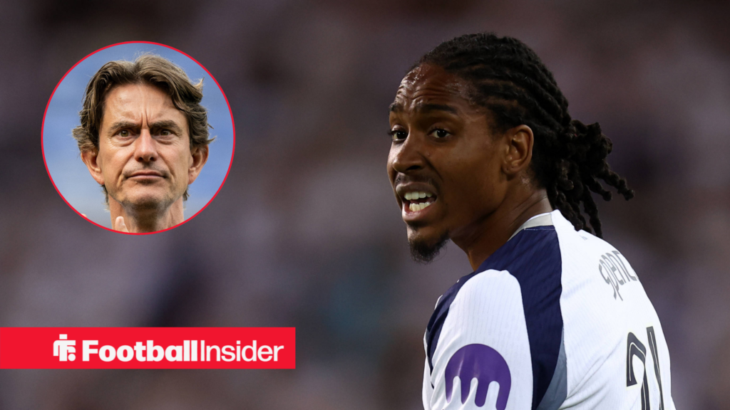 Thomas Frank to axe Djed Spence for Tottenham vs Bournemouth after England call-up