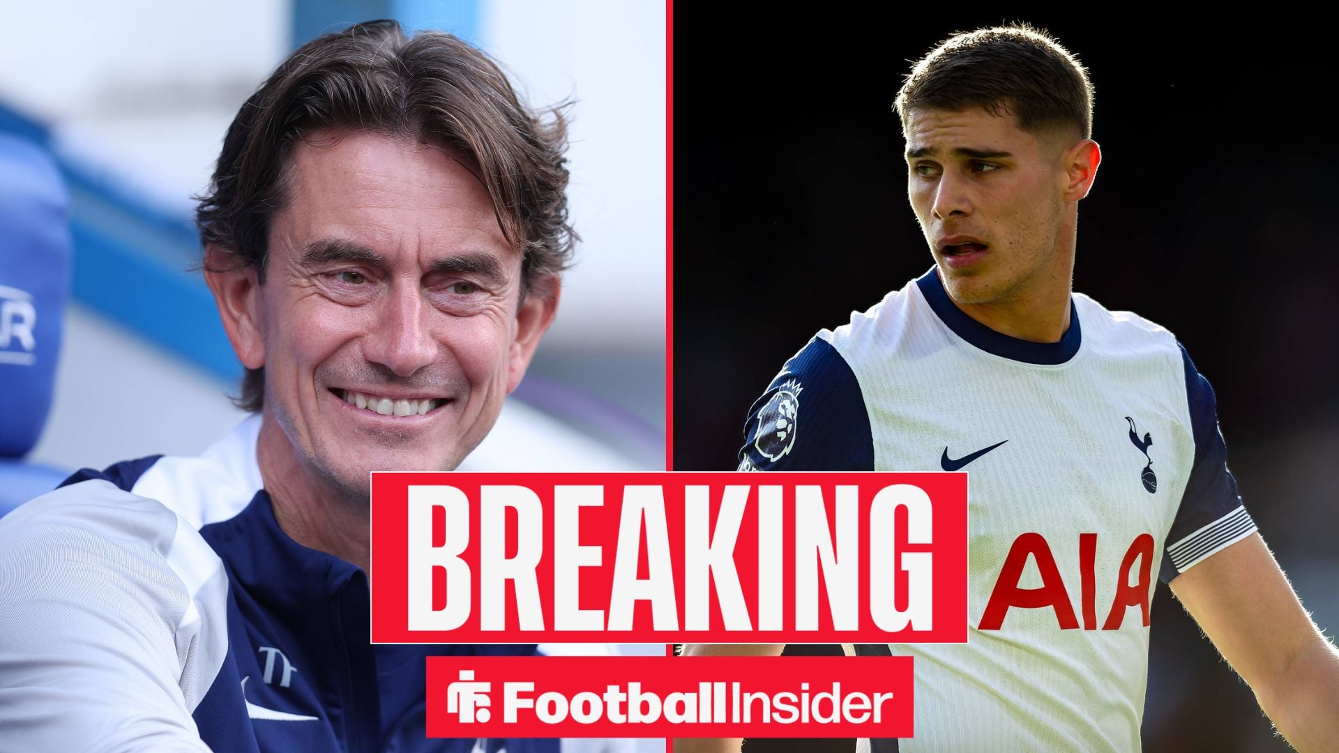 What Thomas Frank just said about Micky van de Ven's Tottenham future ...